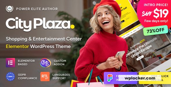 City Plaza v1.0.1 - Entertainment Center & Shopping Mall WordPress ...